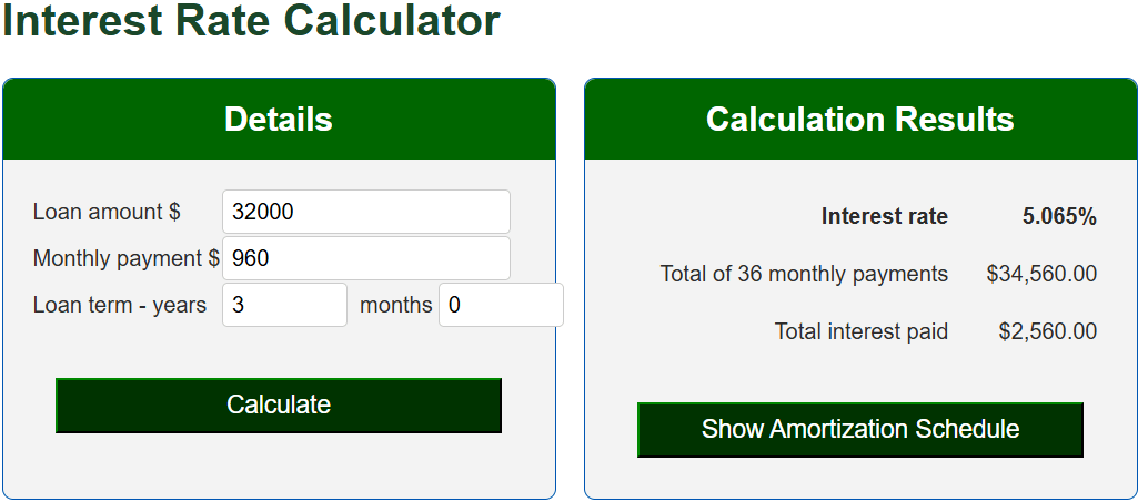 Interest Rate Calculator - UScalculator.com
